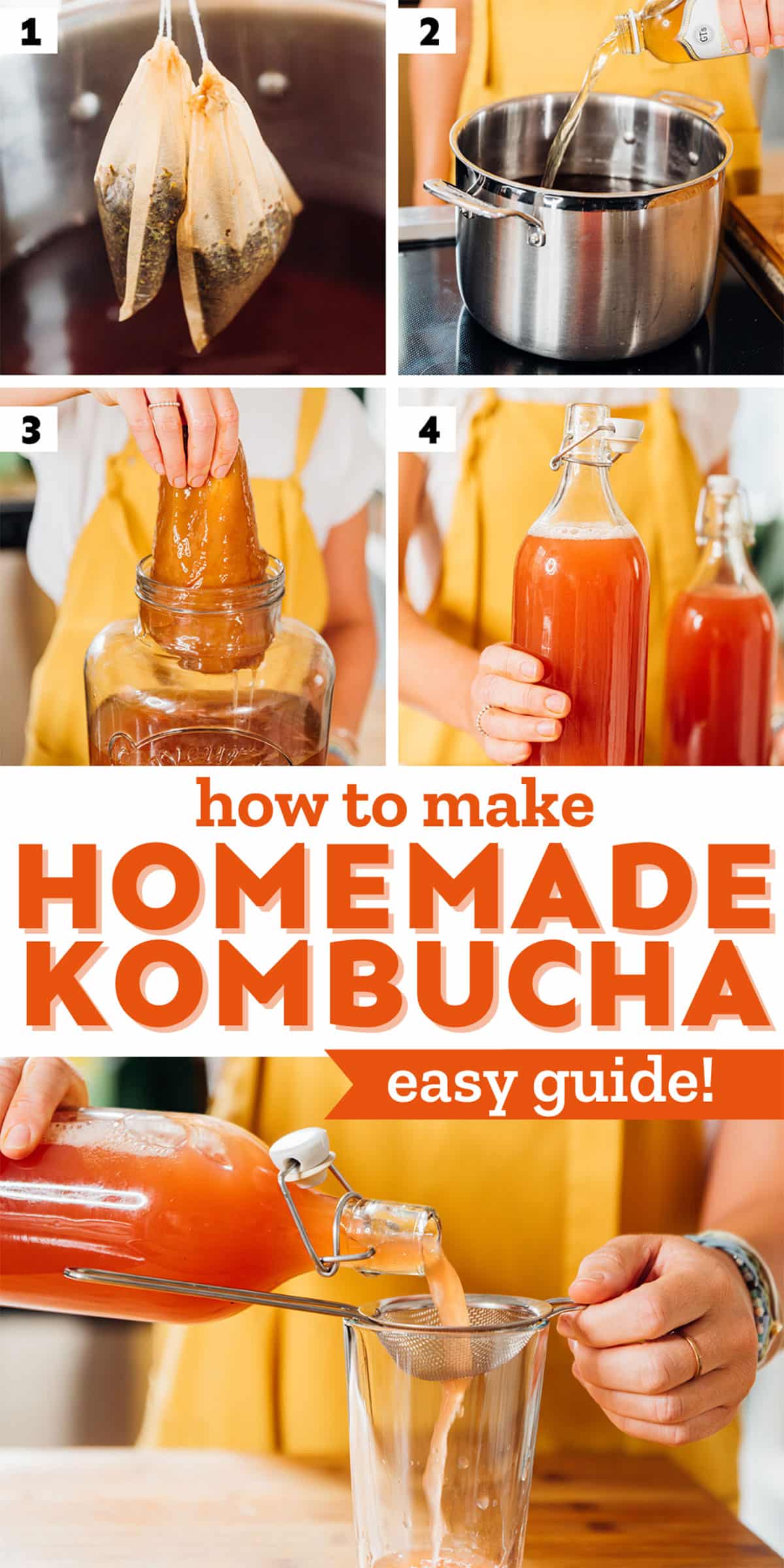 Homemade Kombucha: The Simple Guide to Kickass Kombucha