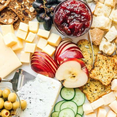 How To Build The Perfect Vegetarian Cheese Board | Live Eat Learn