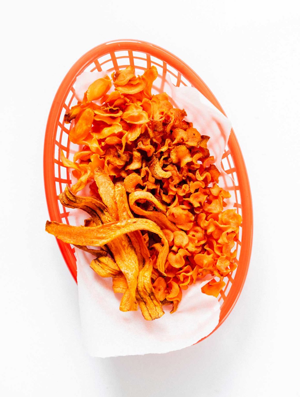Crispy Baked Carrot Chips (Plus 5 Flavor Options!) | Live Eat Learn