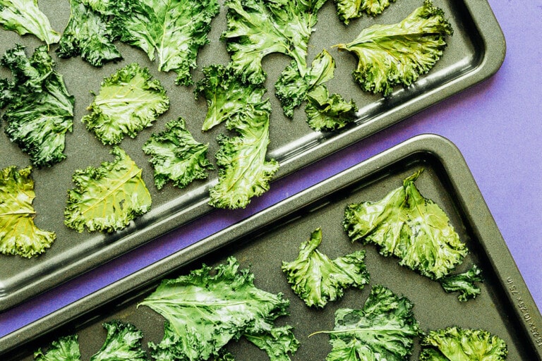 Oven-Baked Kale Chips | Live Eat Learn