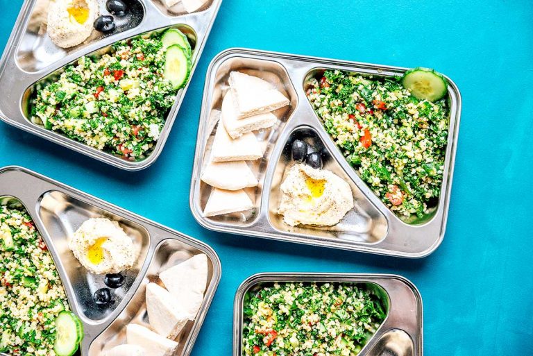 Mediterranean Meal Prep Lunch Boxes (30 Minute Meal Prep)