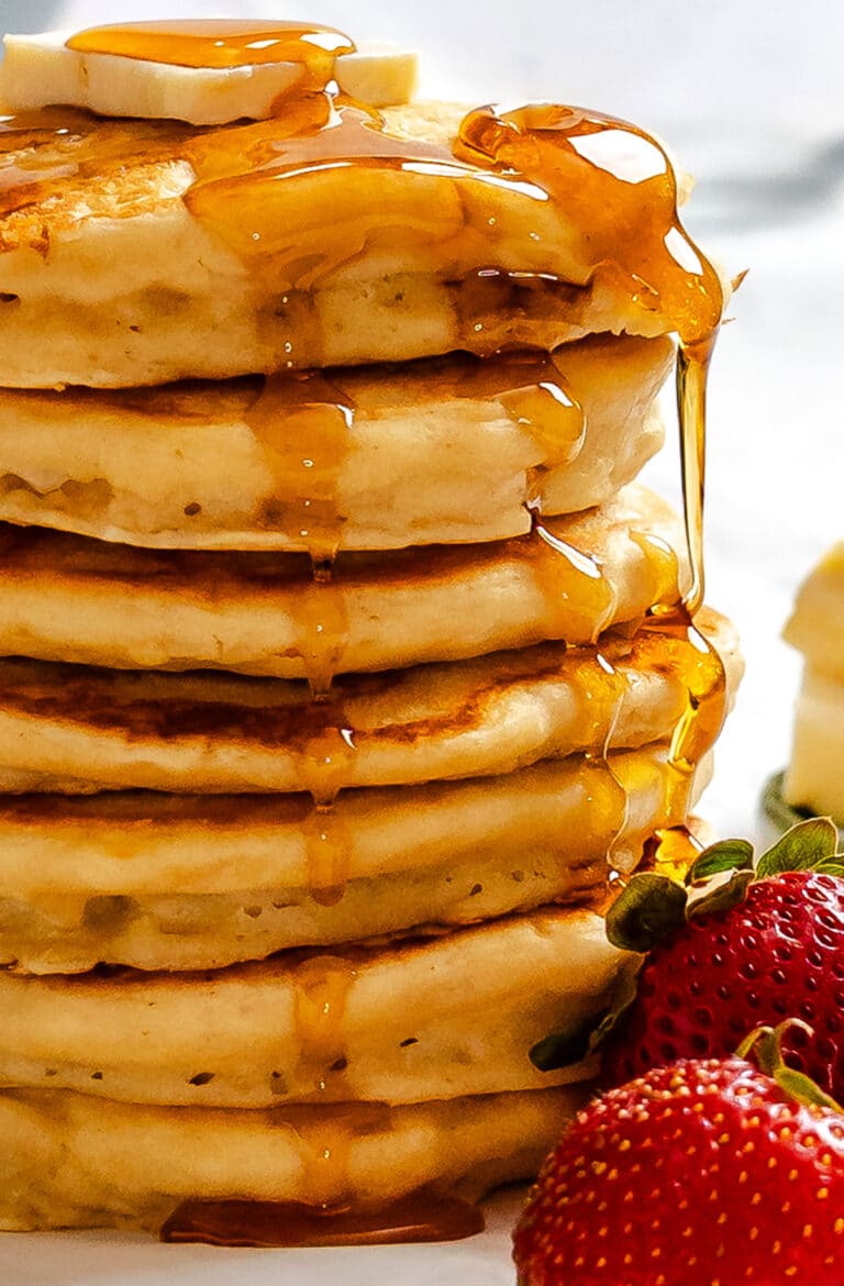 Better-Than-Bisquick Vanilla Pancakes | Live Eat Learn
