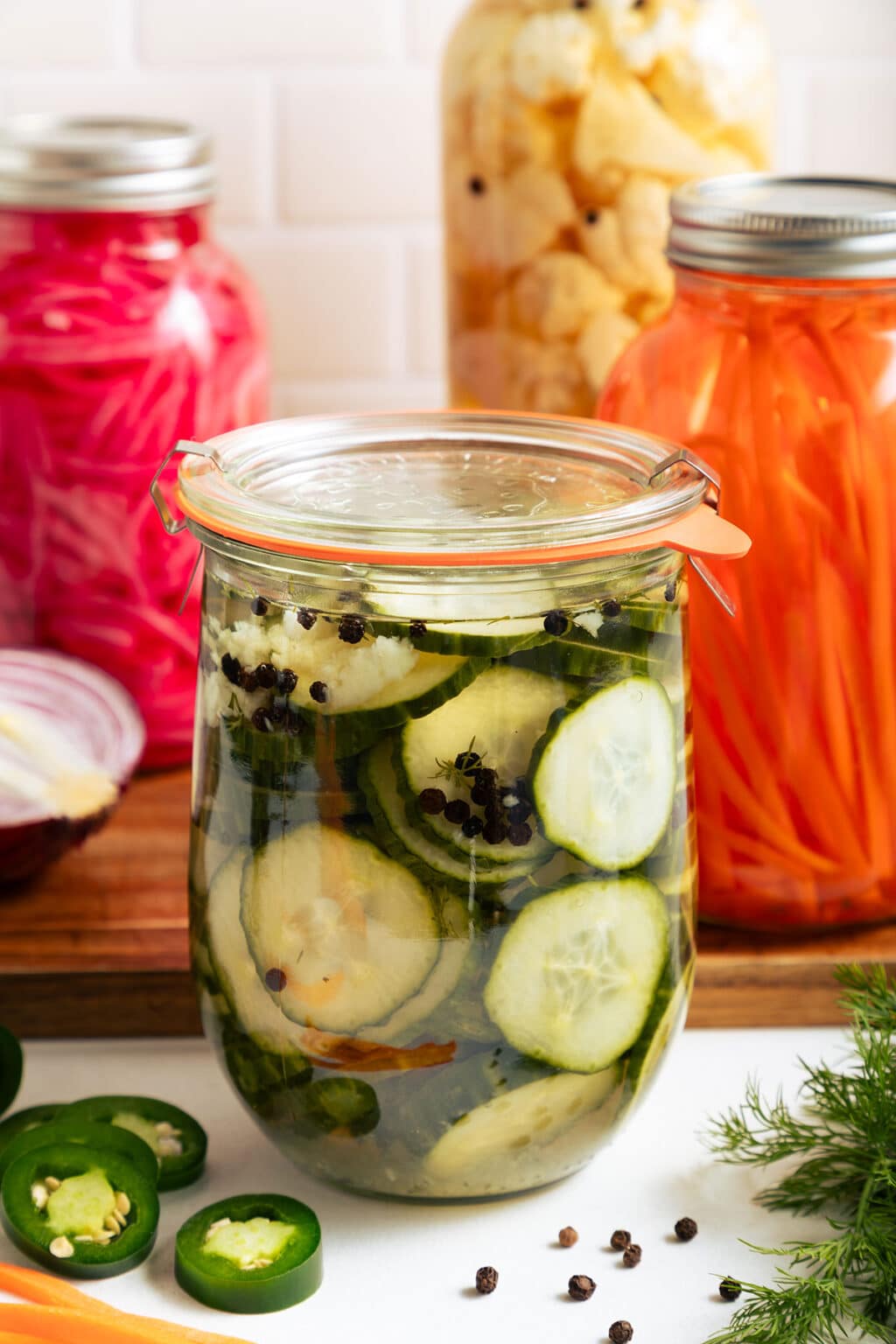 Quick Pickled Vegetables (Use Any Veggie!) | Live Eat Learn