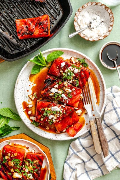 How To Make A Watermelon Steak (Stove or Grilled) | Live Eat Learn
