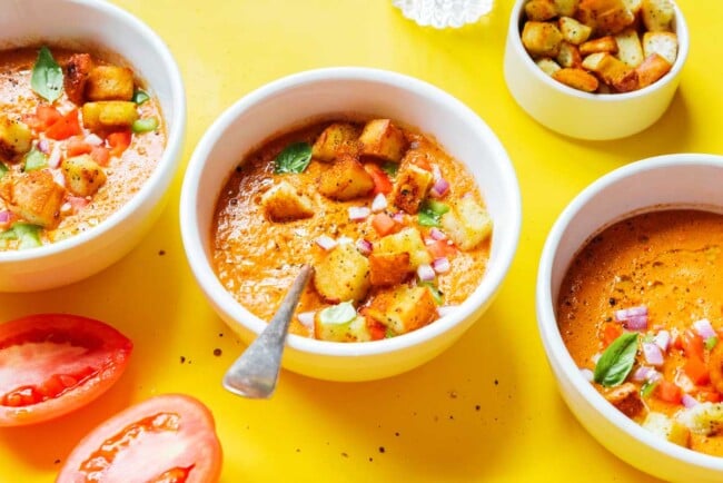 5-Minute Tomato Gazpacho Recipe | Live Eat Learn