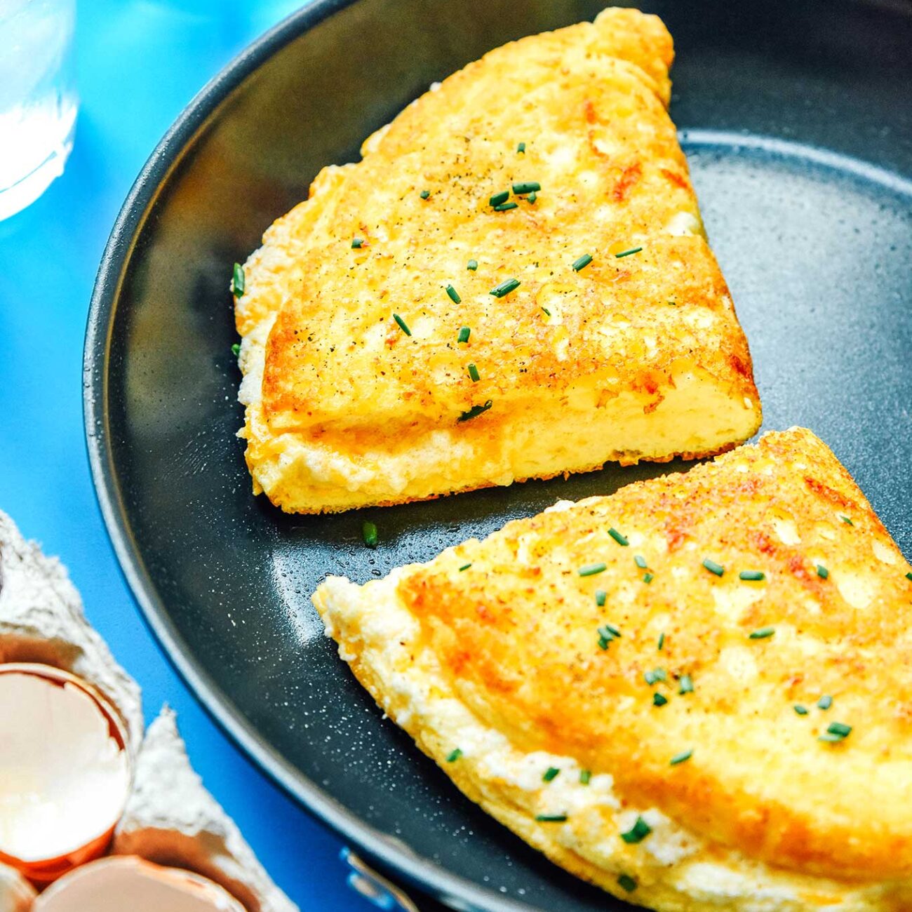 Fluffy Soufflé Omelette (Ready in 15 Minutes) | Live Eat Learn