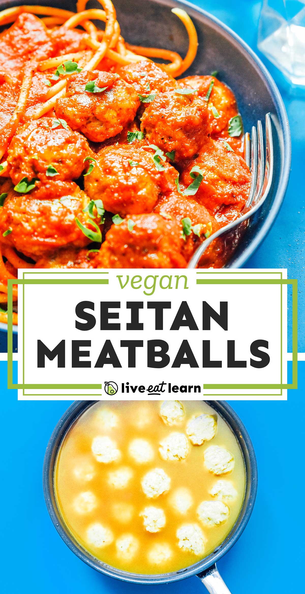 Easy Vegan Meatballs Recipe | Seitan Meatballs (Don't Fall Apart!)