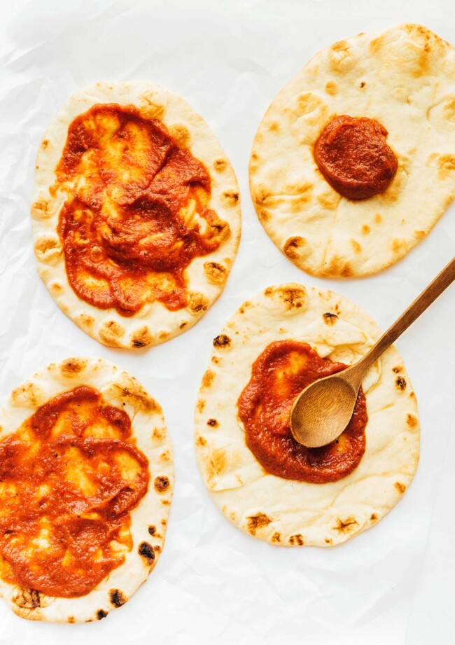 Easy Naan Pizza (Crispy Bottom!) | Live Eat Learn
