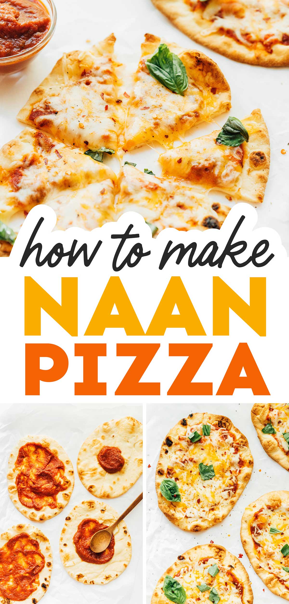 Easy Naan Pizza (Crispy Bottom!) | Live Eat Learn
