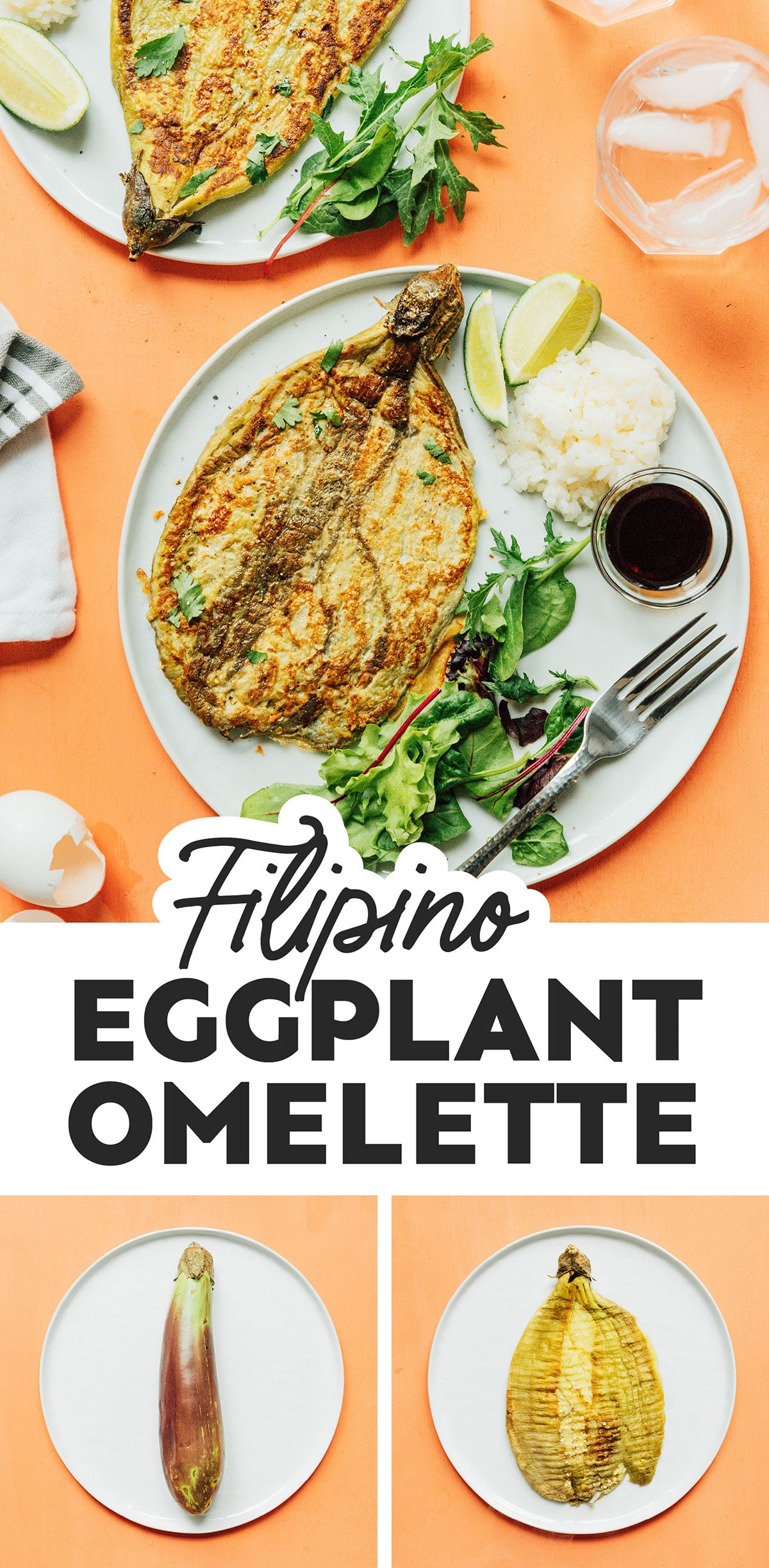 Tortang Talong | Filipino Eggplant Omelet | Live Eat Learn