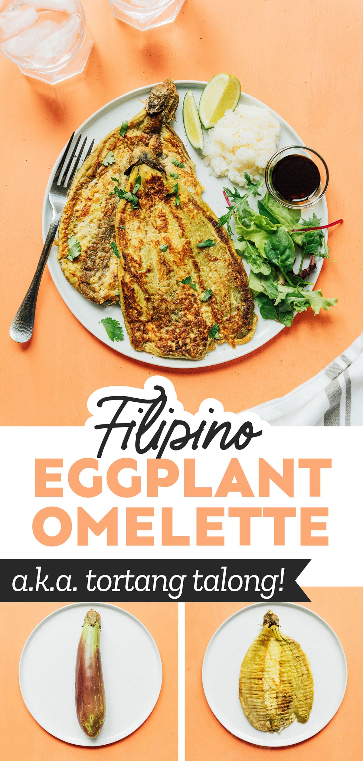 Tortang Talong | Filipino Eggplant Omelet | Live Eat Learn