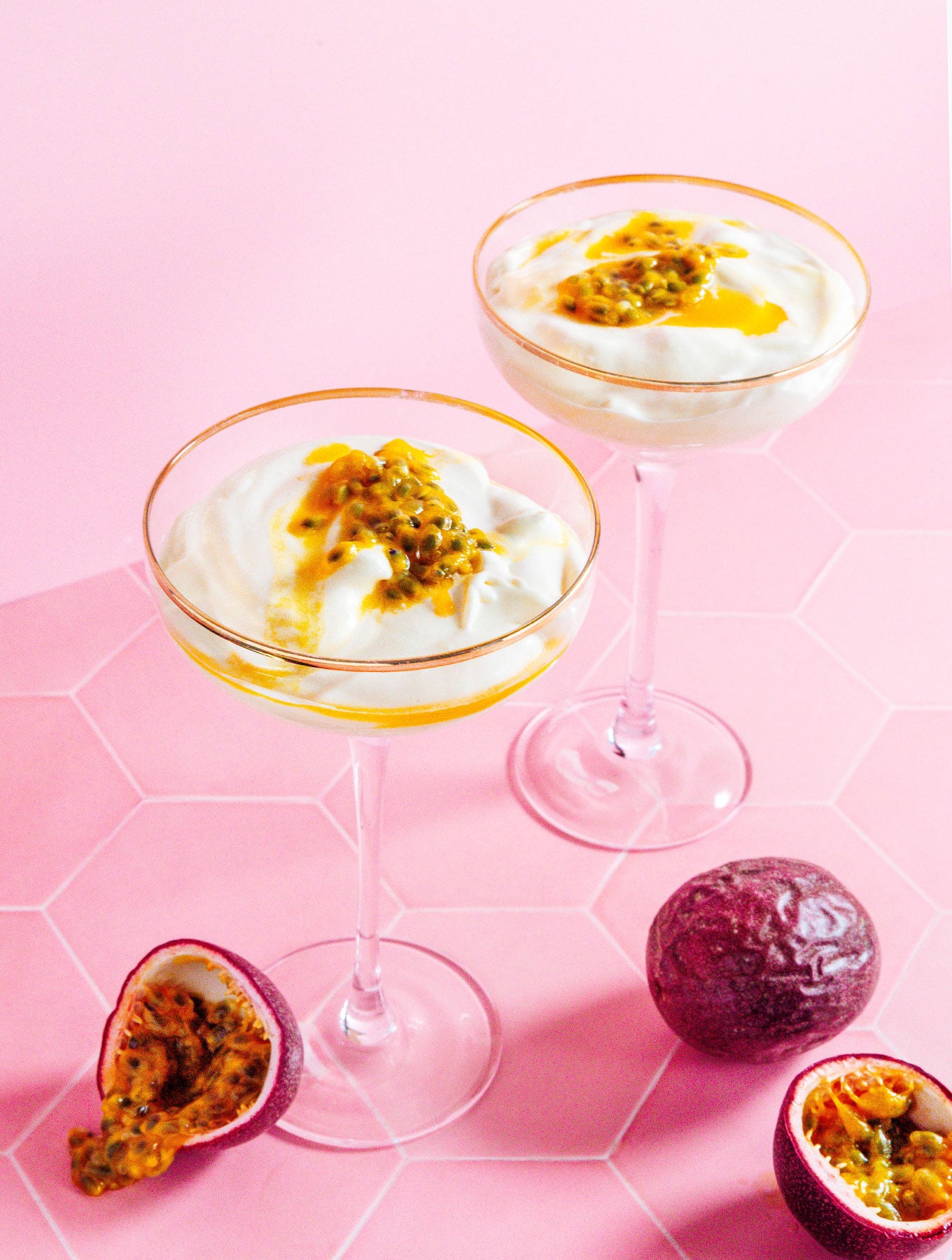 3 Ingredient Passion Fruit Mousse (No Eggs) | Live Eat Learn
