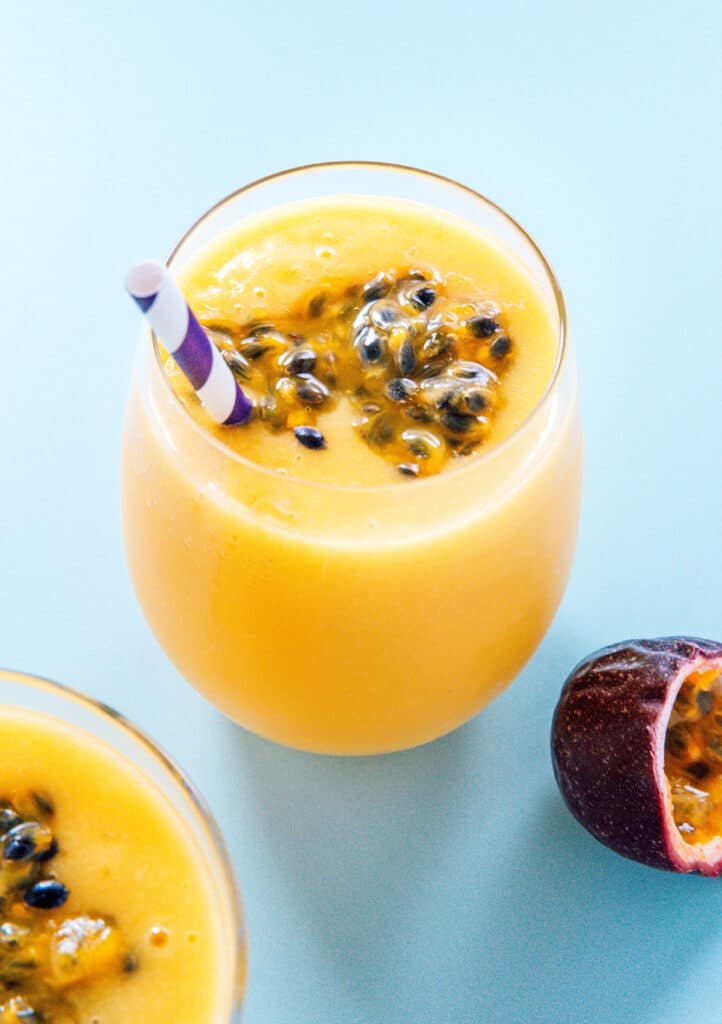 10-Minute Passion Fruit Smoothie | Live Eat Learn