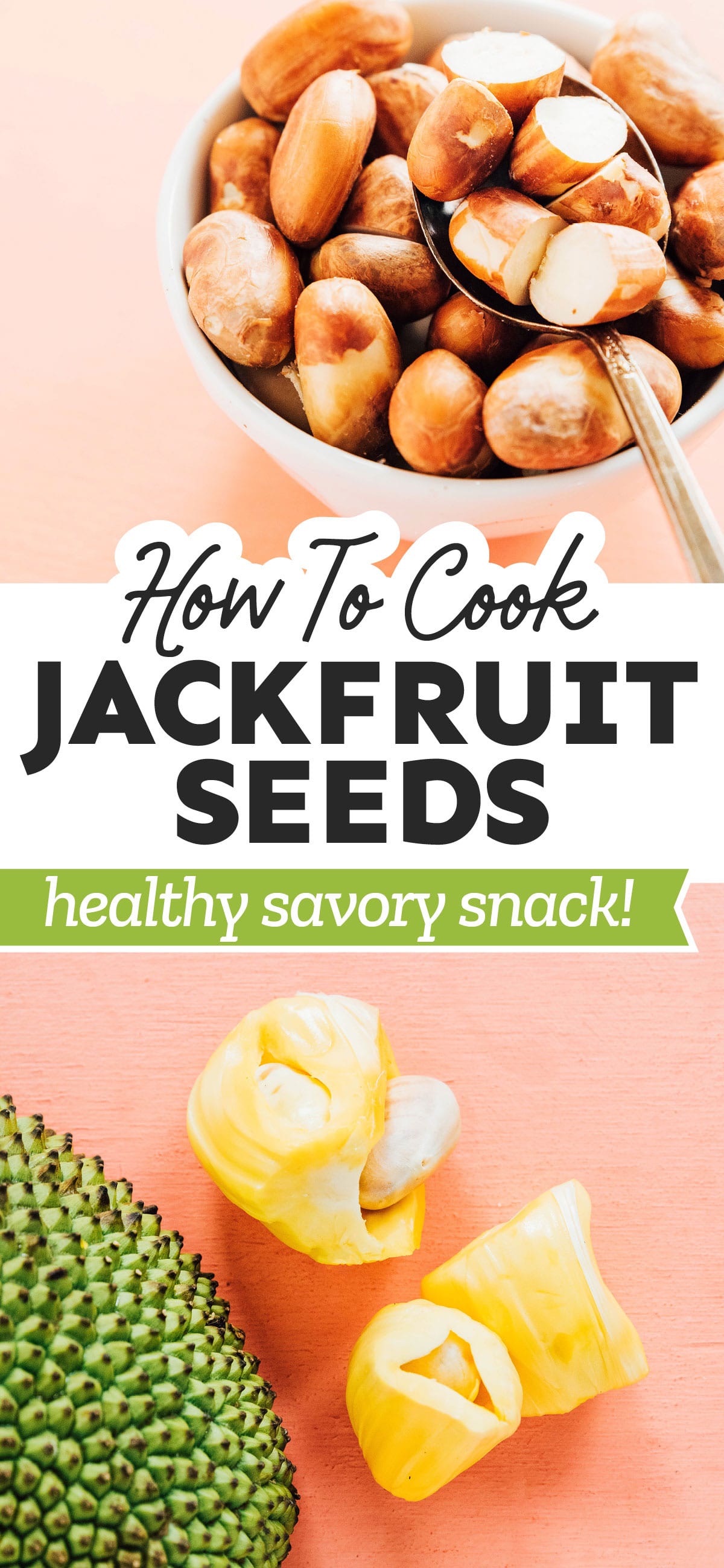 Boiled Jackfruit Seeds (Yes, They're Edible!) | Live Eat Learn