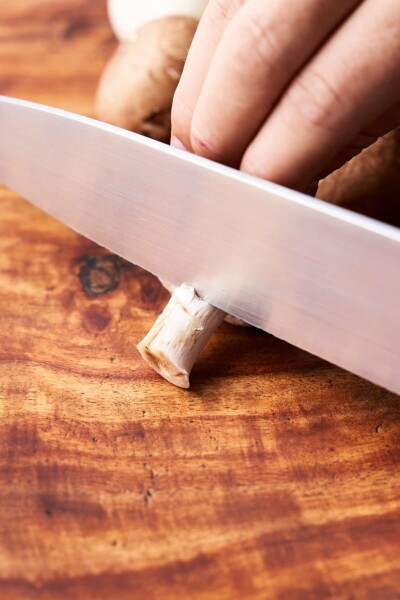 How To Cut Mushrooms (4 Methods, With Photos!) | Live Eat Learn