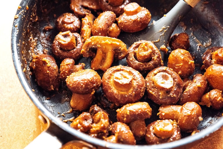 Garlic Butter Miso Mushrooms (Super Easy!) | Live Eat Learn