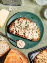 Creamy Caesar Beans On Toast | Live Eat Learn