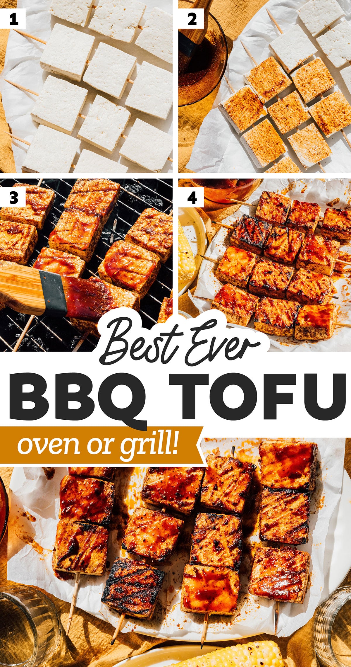 Easy BBQ Tofu Recipe (Grilled or Baked) | Live Eat Learn