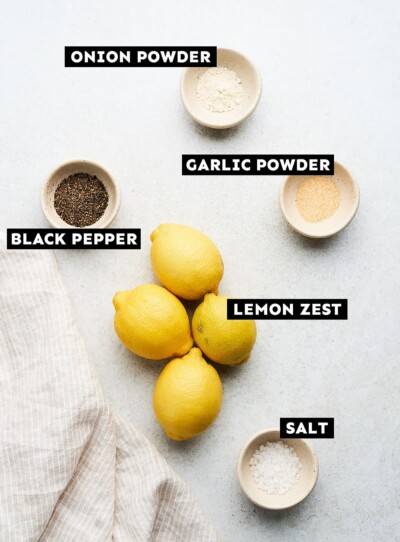 How To Make Lemon Pepper Seasoning (5 Ingredients) | Live Eat Learn