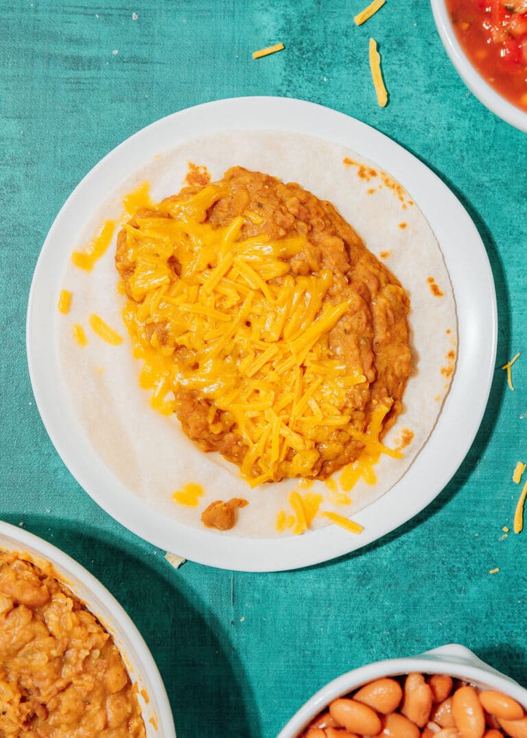 Easiest Bean And Cheese Tacos Recipe | Live Eat Learn