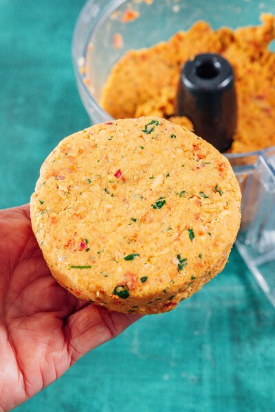 Easy Chickpea Burgers (Crumble-Free Recipe!) | Live Eat Learn