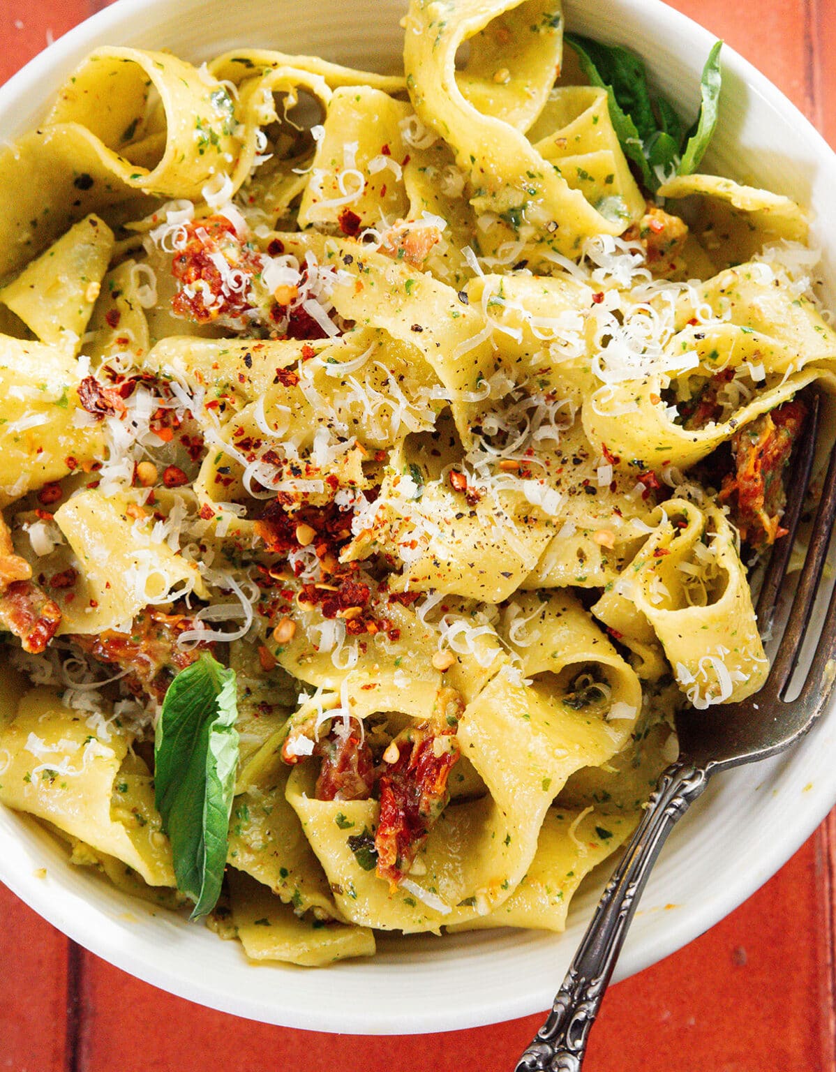 Marry Me Pesto Pasta (In A Creamy Tuscan Sauce) | Live Eat Learn
