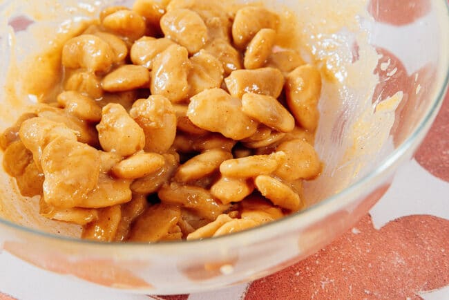 Crispy Roasted Tahini Butter Beans | Live Eat Learn