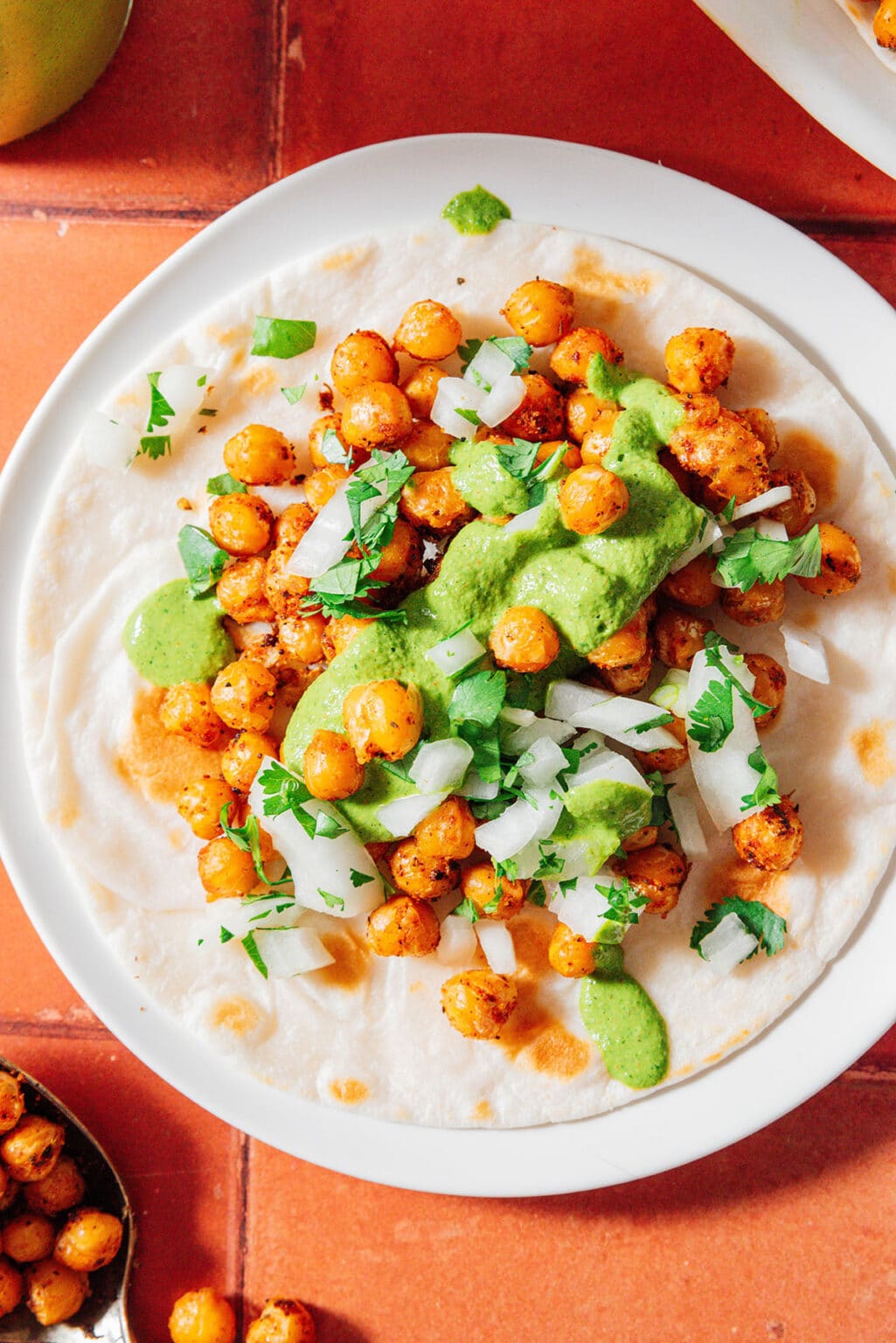 15-Minute Chickpea Tacos (Stovetop or Air Fryer) | Live Eat Learn