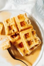 High Protein Tofu Waffles (Tofaffles!) | Live Eat Learn