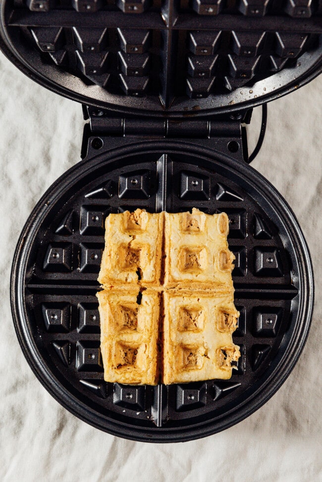 High Protein Tofu Waffles (Tofaffles!) | Live Eat Learn
