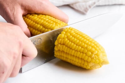 How To Shuck And Cut Corn (Without A Mess!) | Live Eat Learn