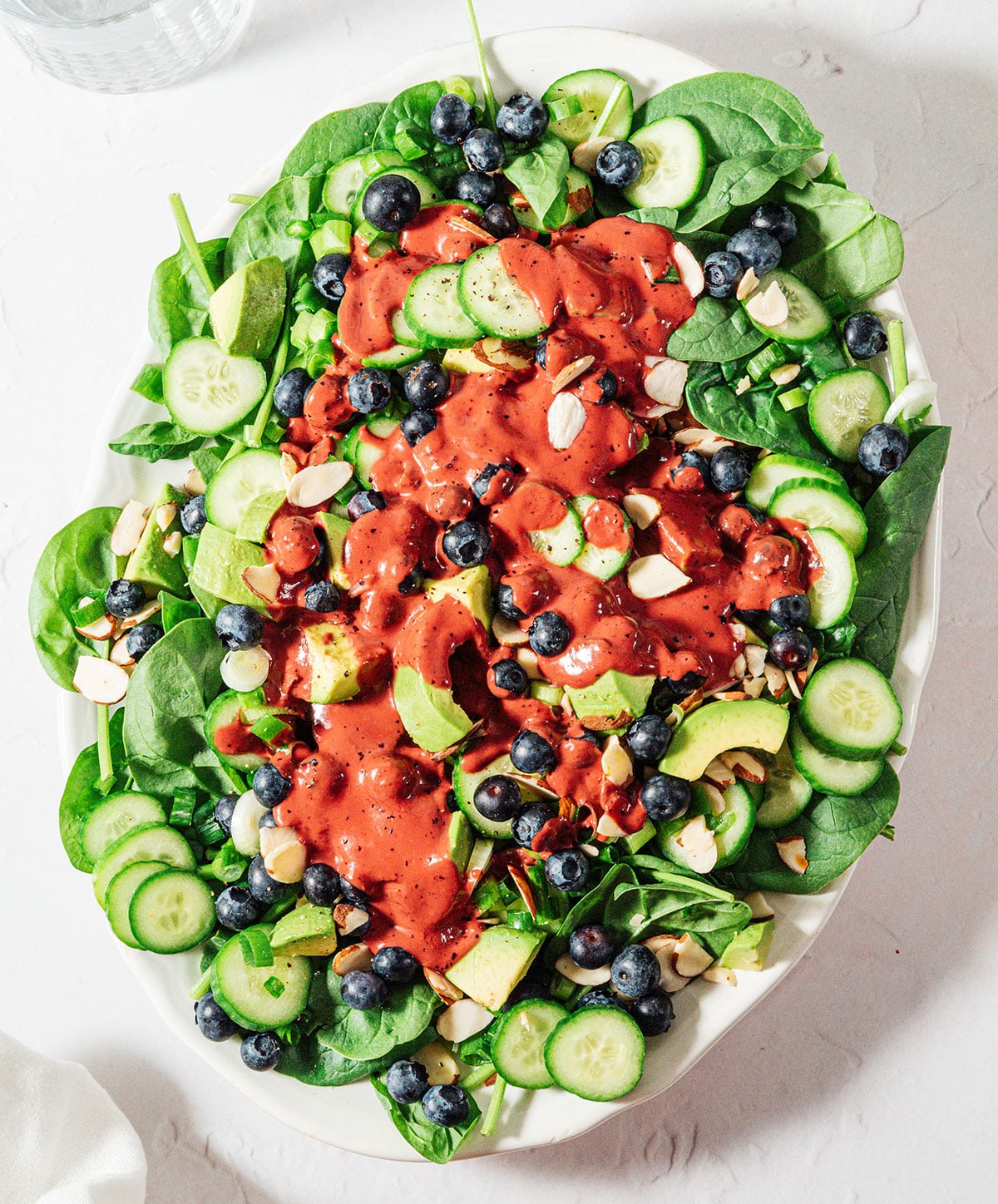 Blueberry Cucumber Salad | Live Eat Learn
