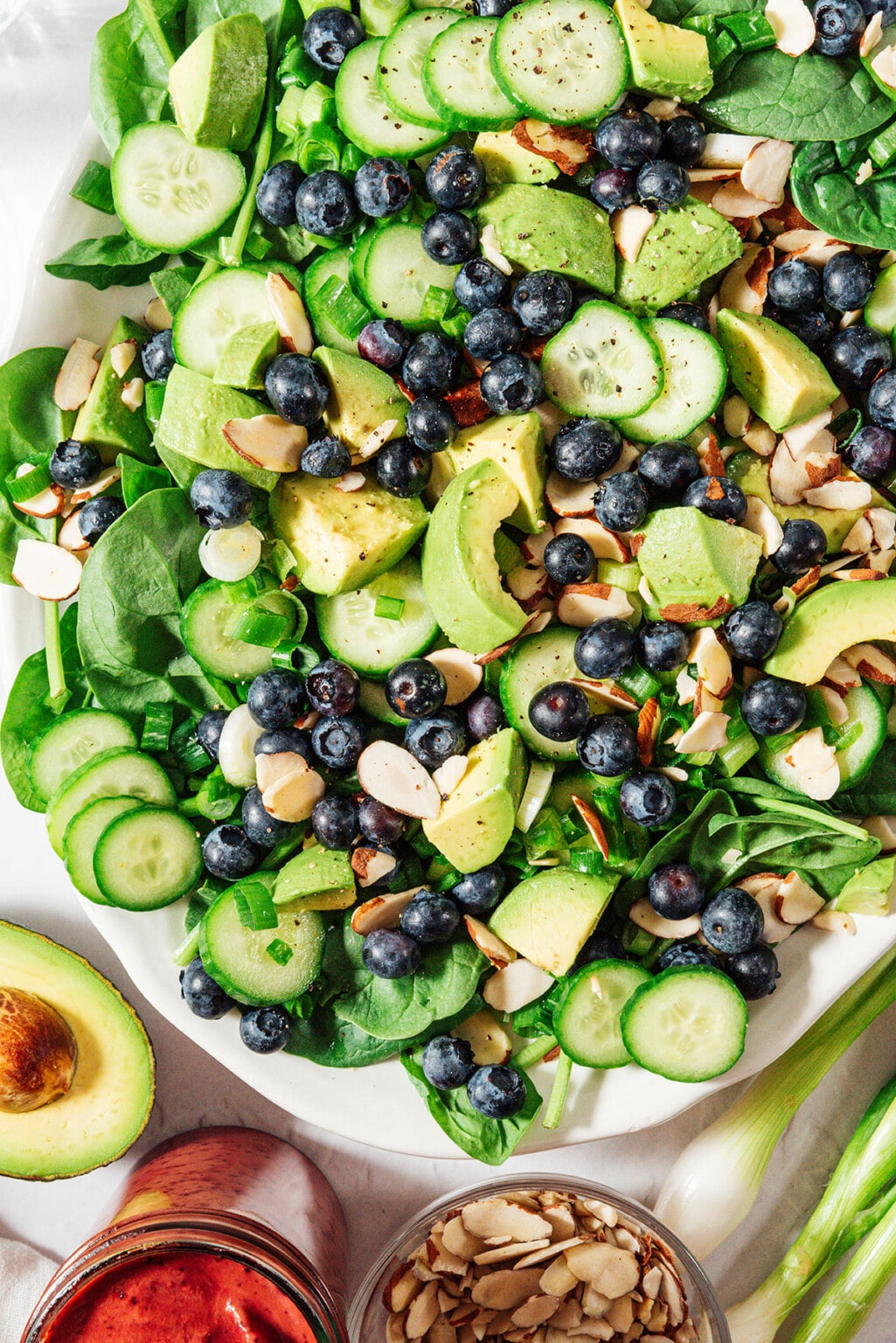 Blueberry Cucumber Salad | Live Eat Learn