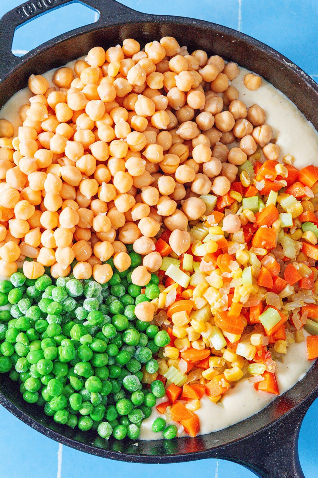 Easy Vegetarian Chickpea Pot Pie Recipe | Live Eat Learn