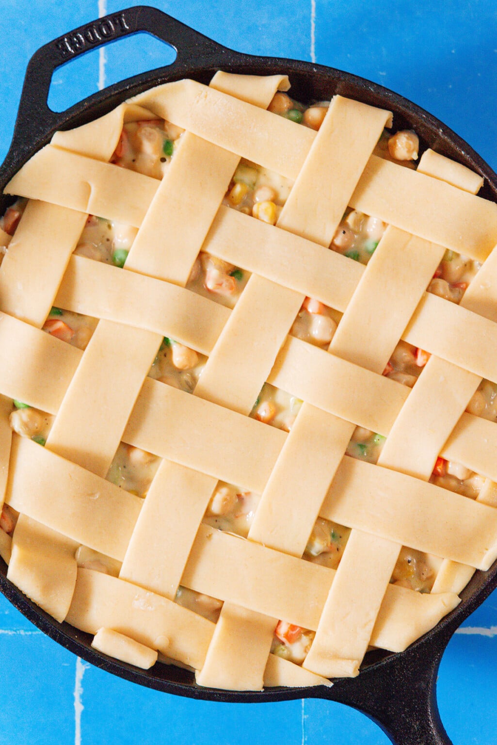 Easy Vegetarian Chickpea Pot Pie Recipe | Live Eat Learn