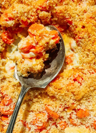 6-Ingredient Cheesy Carrot Casserole | Live Eat Learn