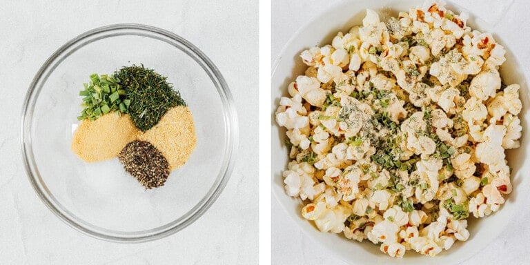 7 Easy Homemade Popcorn Seasonings (Sweet & Savory!) | Live Eat Learn