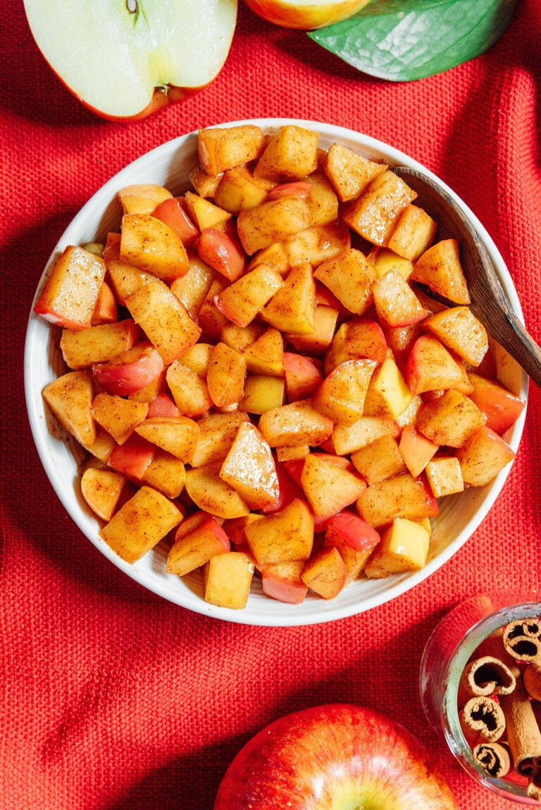 20-Minute Stewed Apples | Live Eat Learn