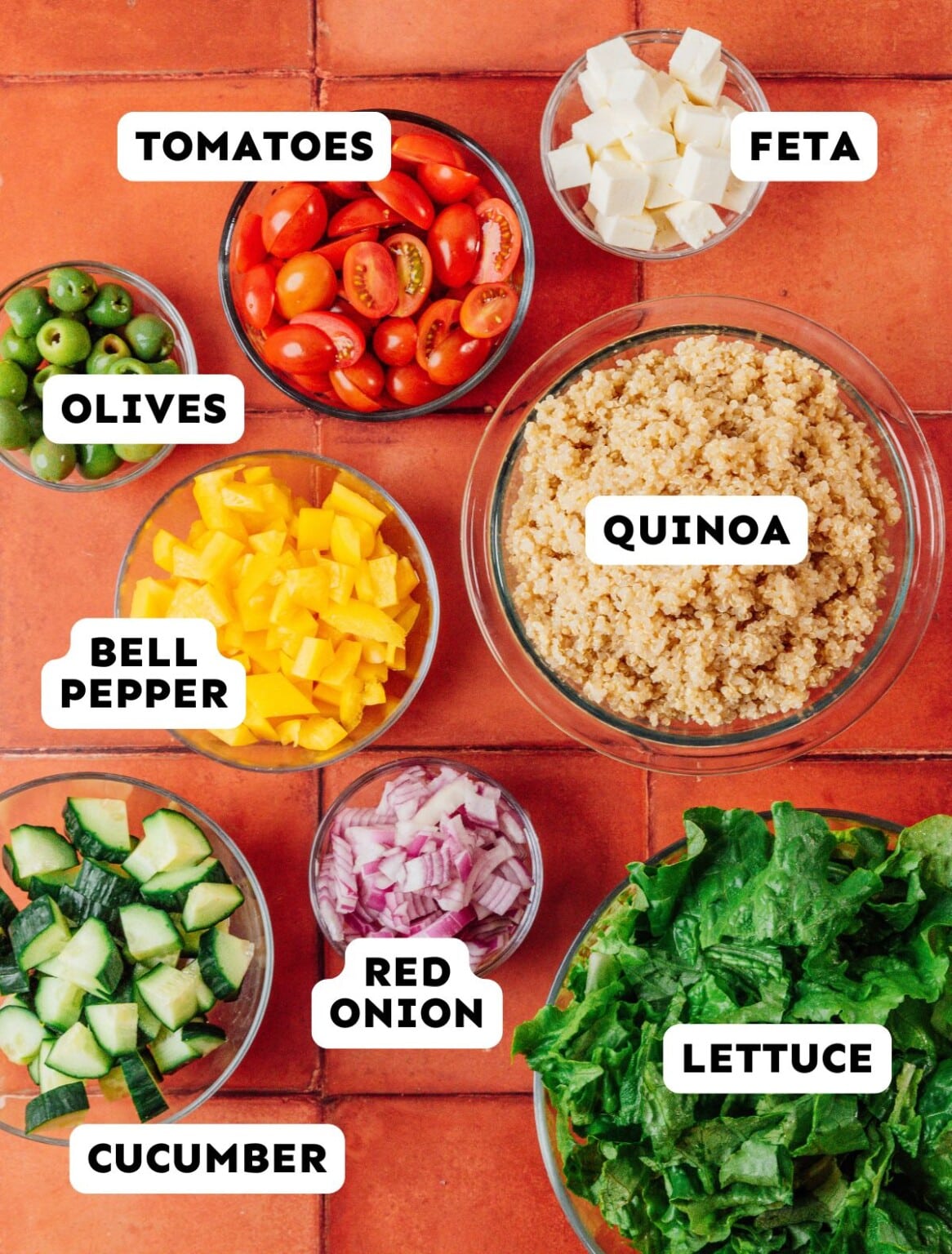Mediterranean Mason Jar Salads | Live Eat Learn