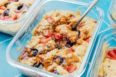 High-Protein Microwavable Pancakes | Live Eat Learn