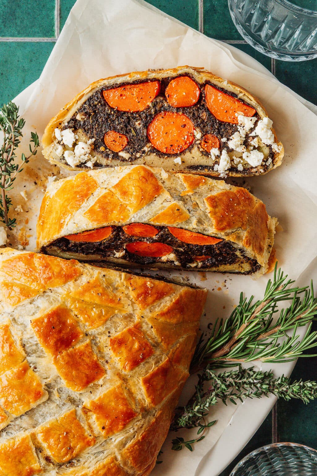 Easy Carrot Wellington With Pureed Mushroom Pâté | Live Eat Learn