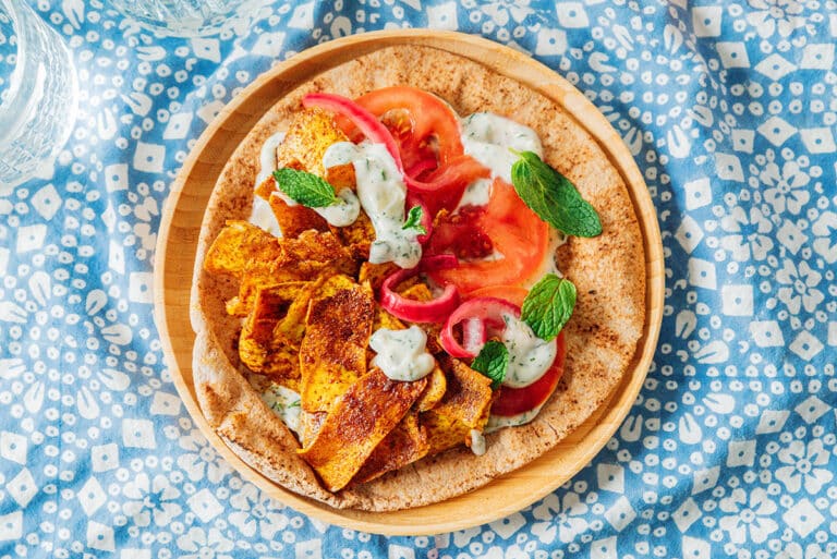 Vegan Shawarma (With Shaved Tofu) | Live Eat Learn