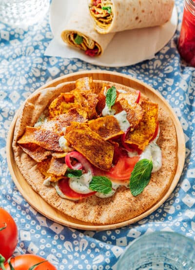 Vegan Shawarma (With Shaved Tofu) | Live Eat Learn
