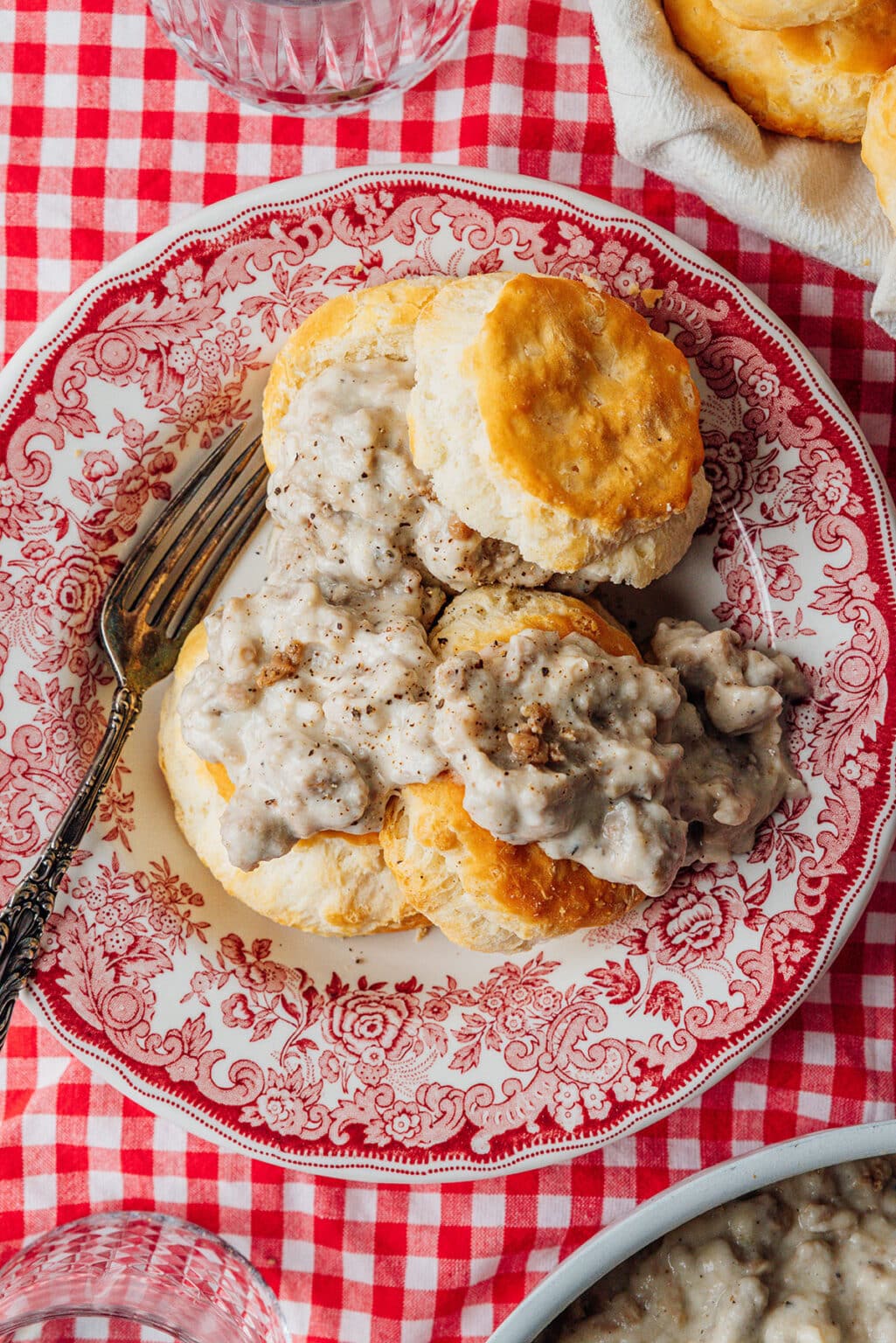 Creamy Vegan Sausage Gravy (For Biscuits and Gravy!) | Live Eat Learn