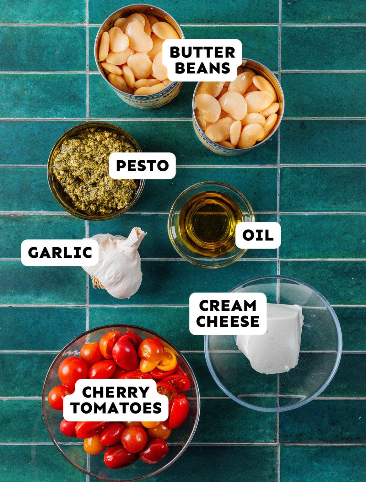 Creamy Pesto Butter Beans Skillet (6 Ingredients) | Live Eat Learn