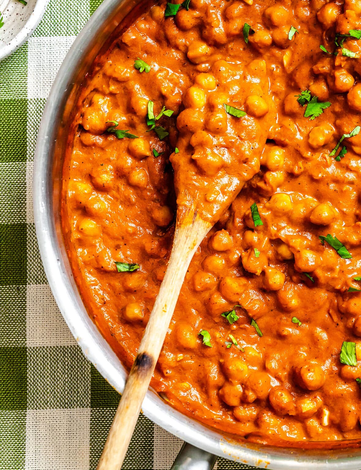 30-Minute Indian Butter Chickpeas (Vegan) | Live Eat Learn