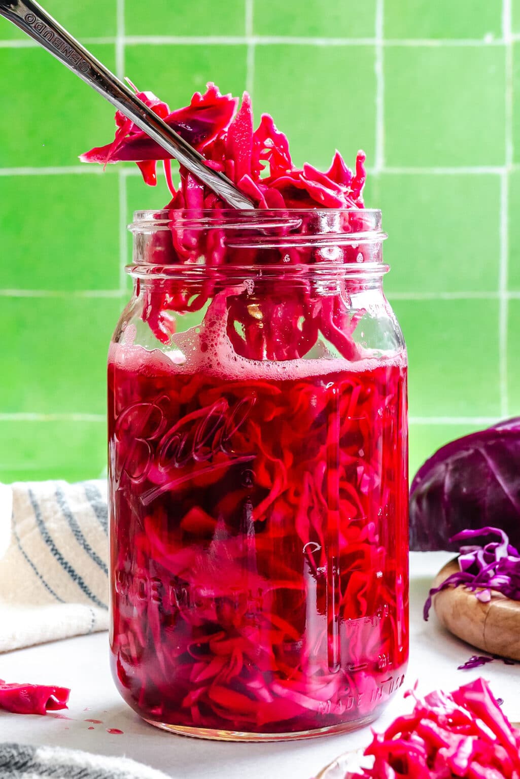 Quick Pickled Cabbage Recipe