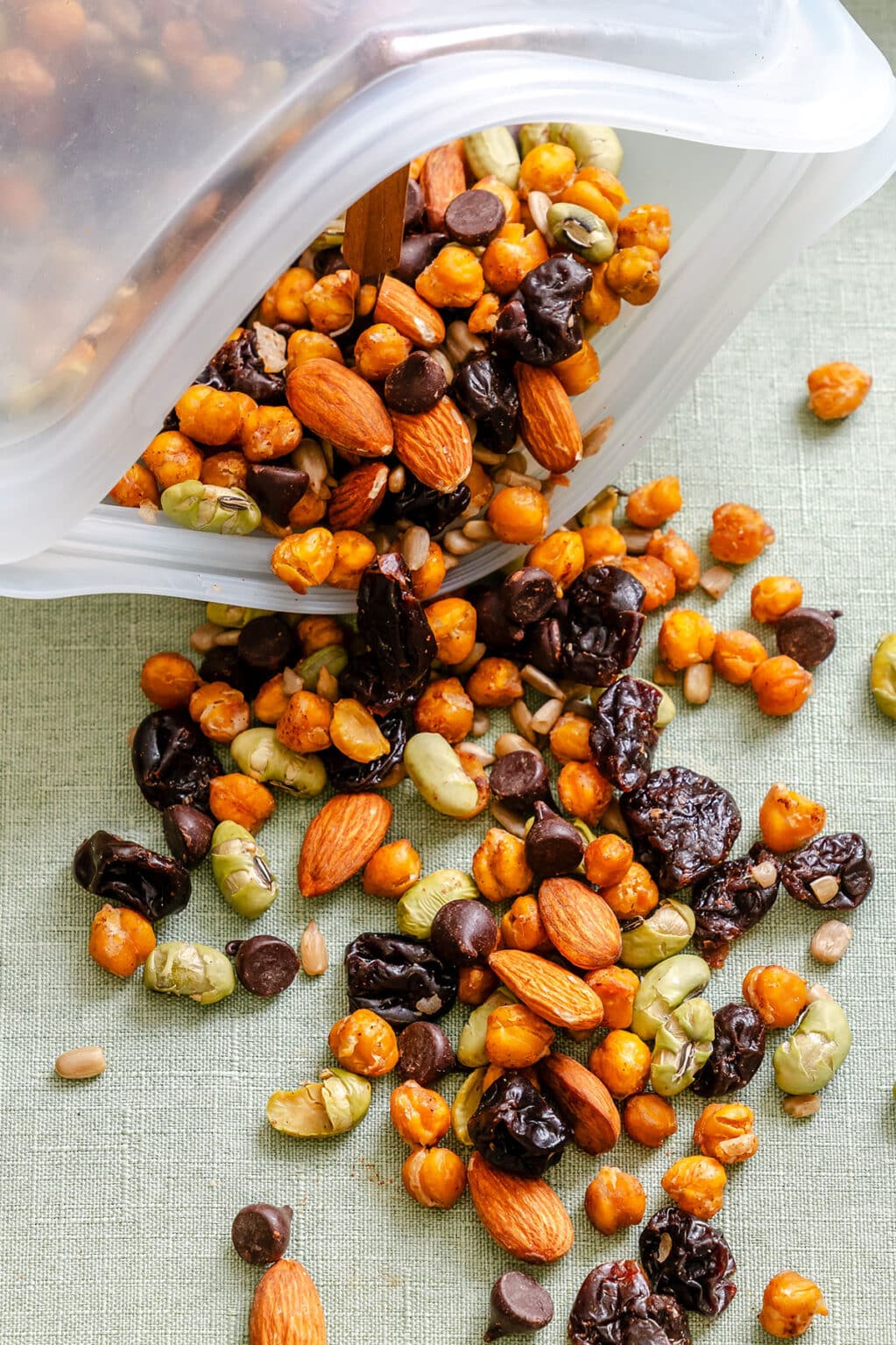 High Protein Chickpea Trail Mix (10 Grams Protein) | Live Eat Learn