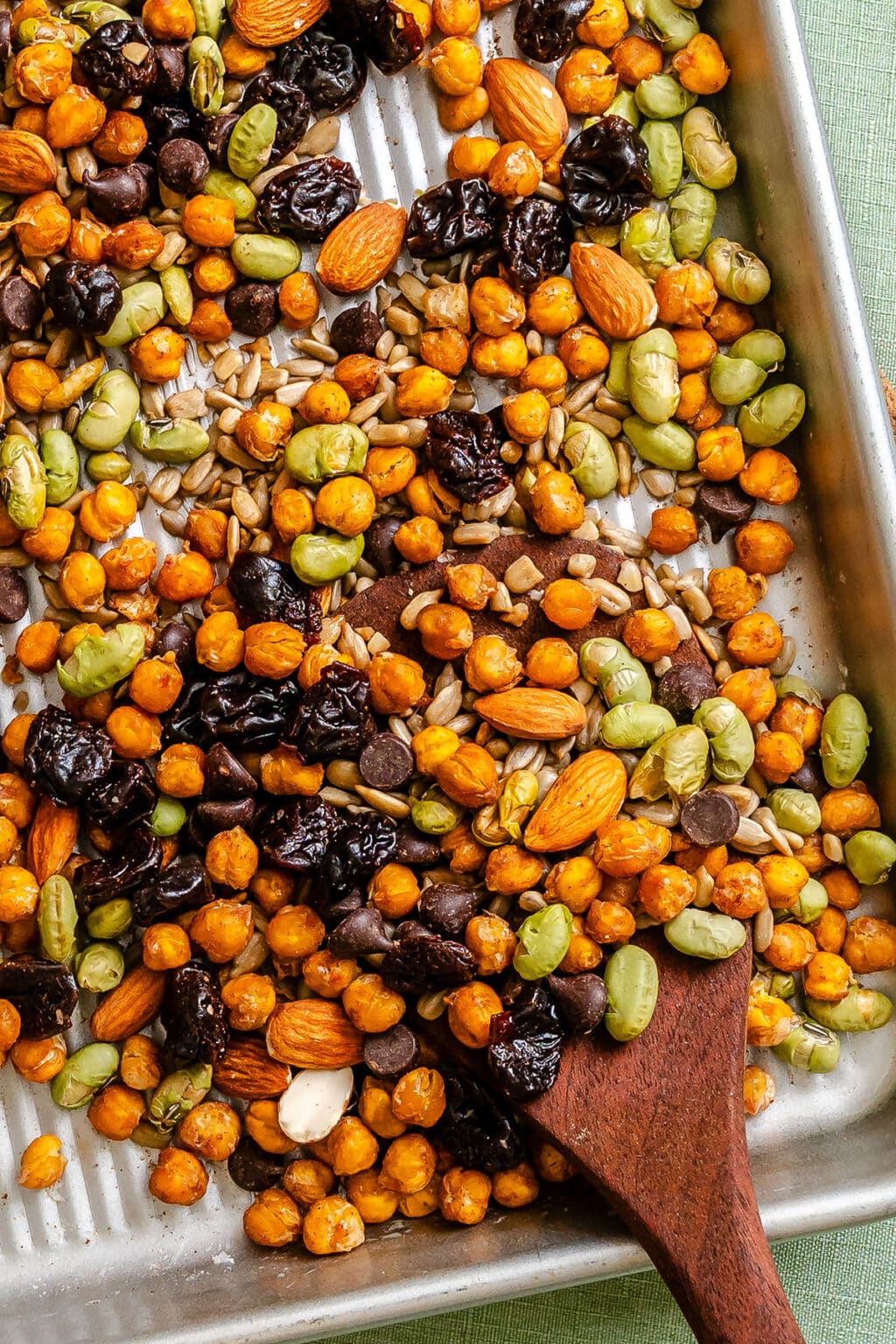 High Protein Chickpea Trail Mix (10 Grams Protein) | Live Eat Learn