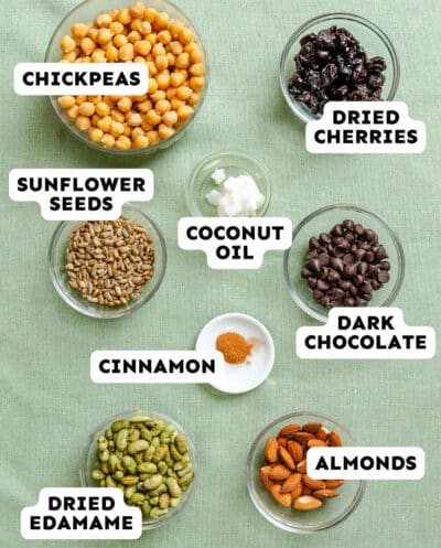High Protein Chickpea Trail Mix (10 Grams Protein) | Live Eat Learn